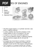Different Types of Car Engine | PDF | Internal Combustion Engine ...