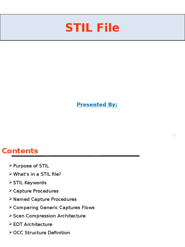STIL - File (Autosaved) (Copy) | PDF | Electronic Engineering | Computing