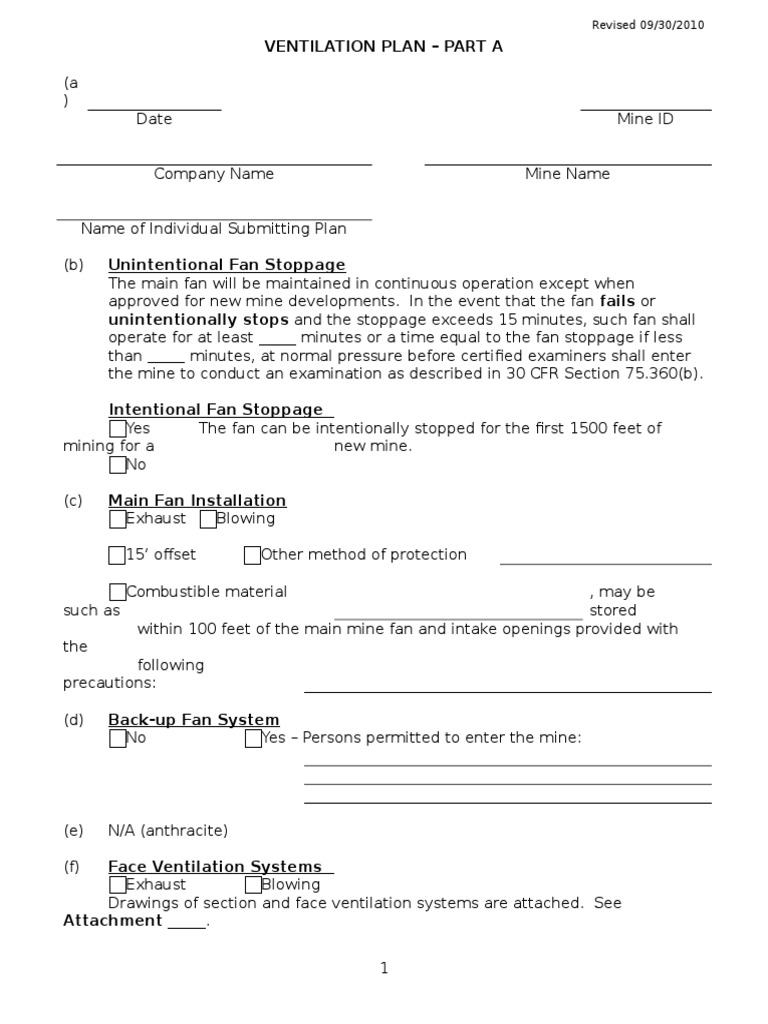 Ventilation Plan Template | Ventilation (Architecture) | Mechanical Fan