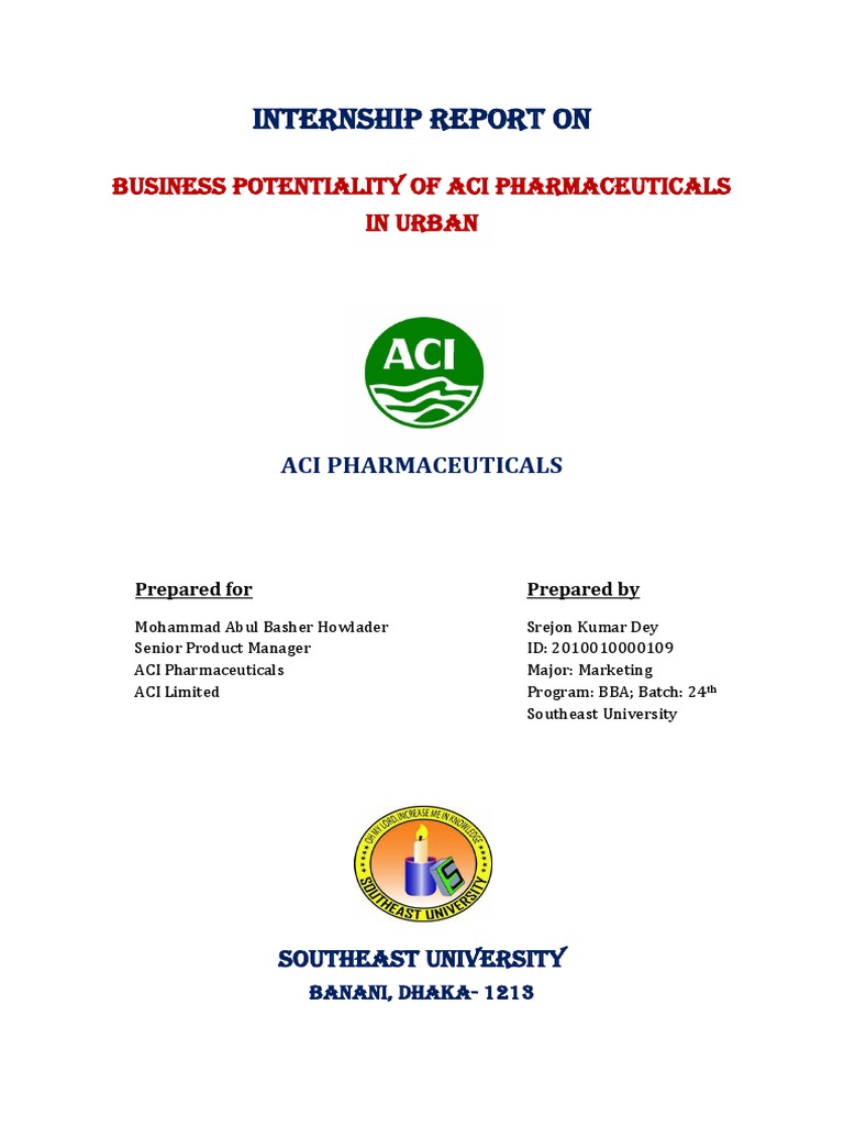 ACI Pharma | PDF | Exports | Pharmaceutical Drug