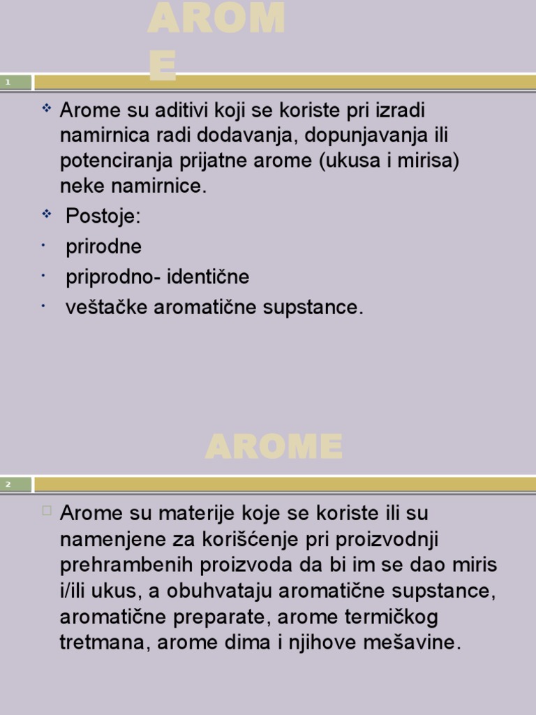 AROME | PDF