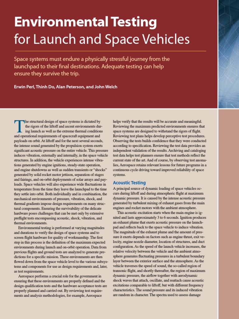 Acoustic Testing | PDF | Mechanical Engineering | Nature