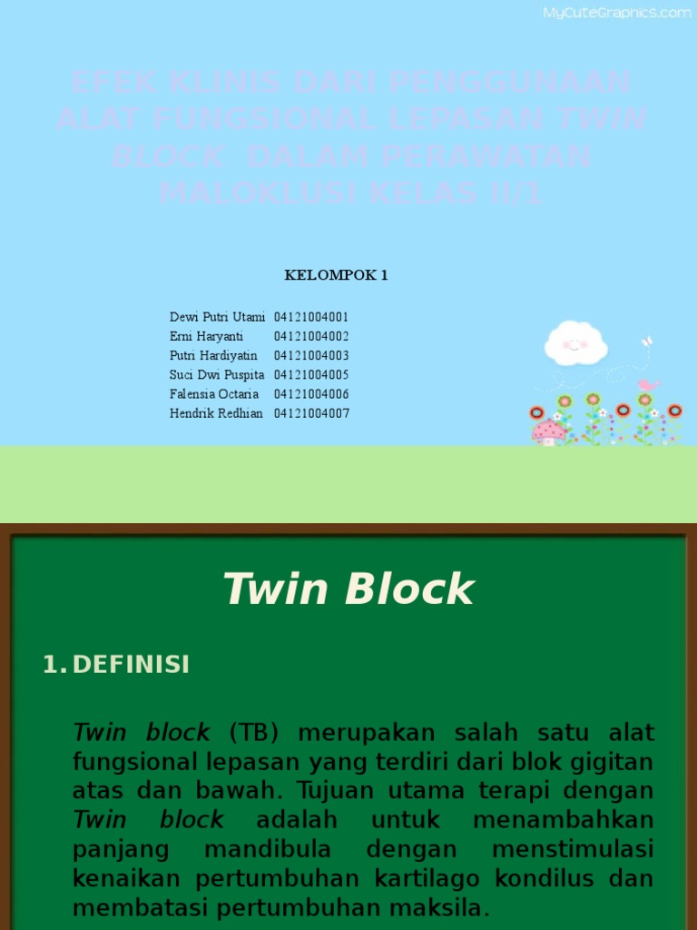 Kelompok 1 Twin Block | PDF