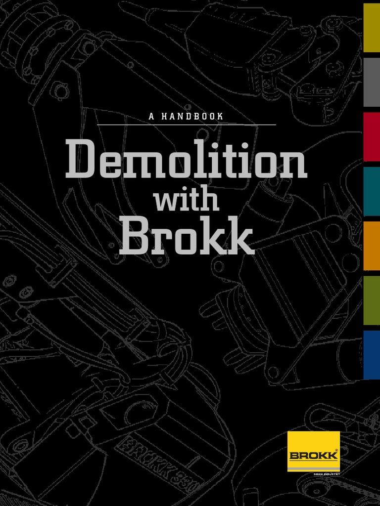 Manual Demolition with Brokk Guide | PDF | Demolition | Drilling