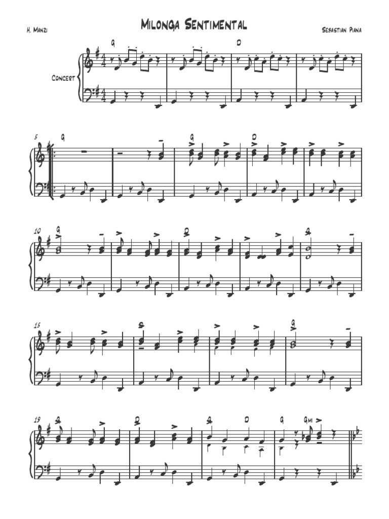 Milonga Sentimental | PDF | Cocina, comidas y vino