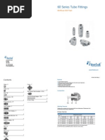 Swagelok Tube Fittings Guide | PDF | Pipe (Fluid Conveyance) | Electrical Connector