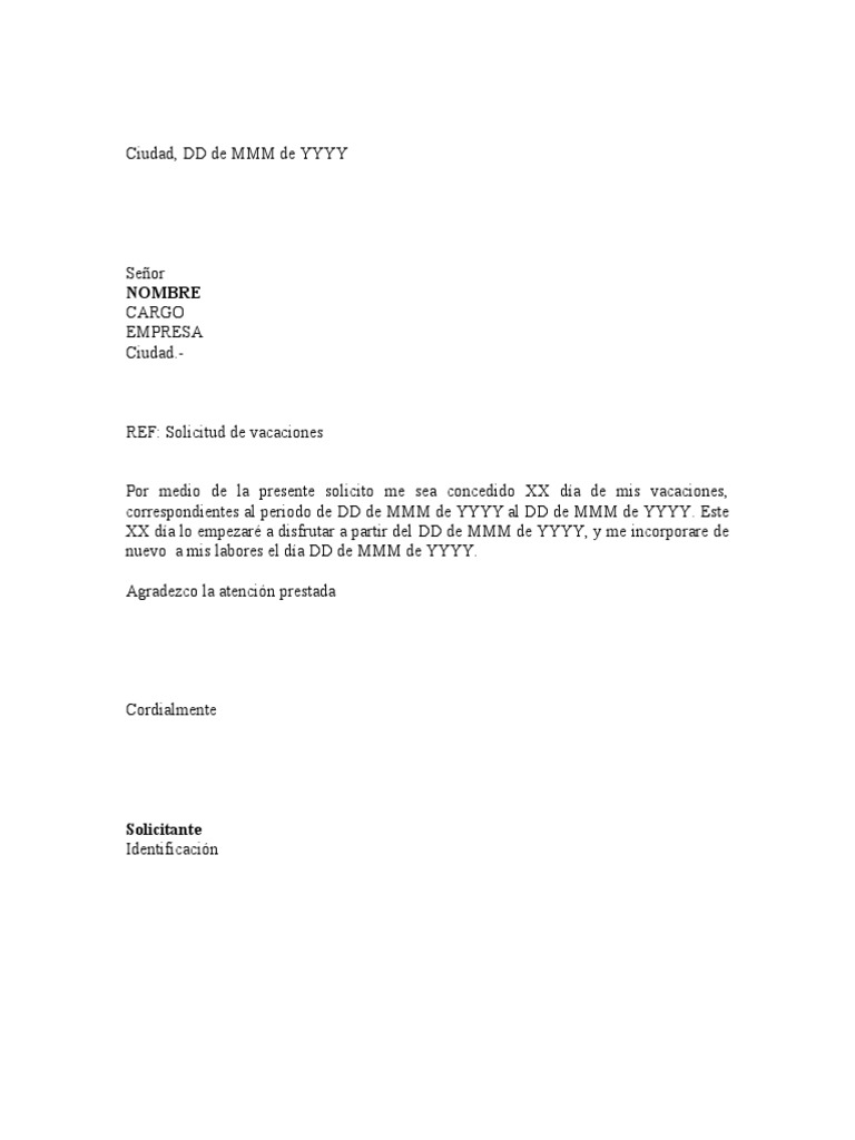 Carta De Pago De Vacaciones - vrogue.co Carta De Pago De Vacaciones - vrogue.co