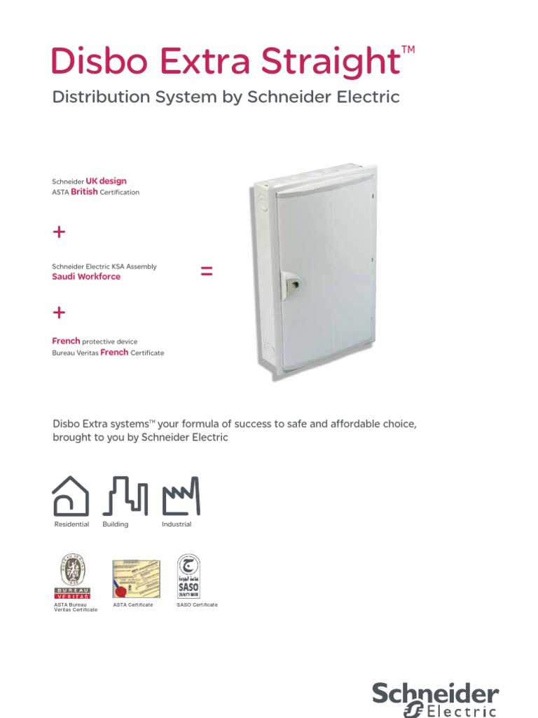 Disbo Extra Straight 3P-2009 | PDF | Electrical Engineering | Electricity