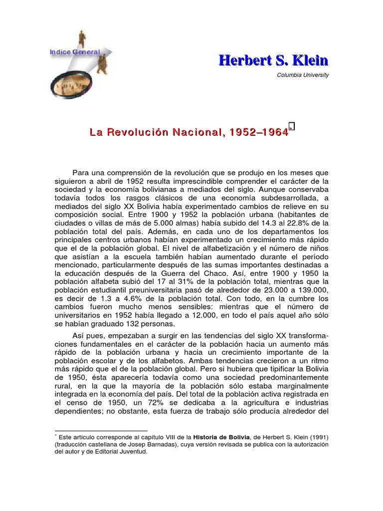 Herbert S Klein | PDF | Bolivia | Agricultura
