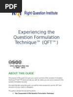 Question Formulation Technique (QFT) Worksheet: Step 1: Review The ...