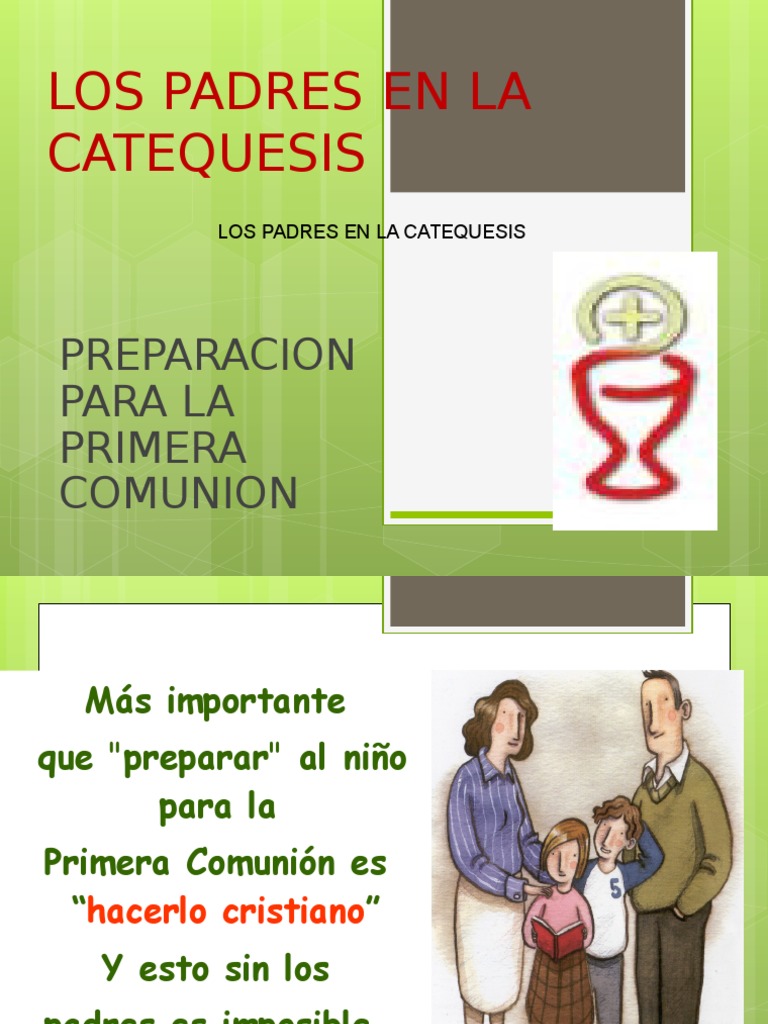 Retiro 1a. Comuniòn Papàs y Padrinos 2013 | PDF | Pascua de ...