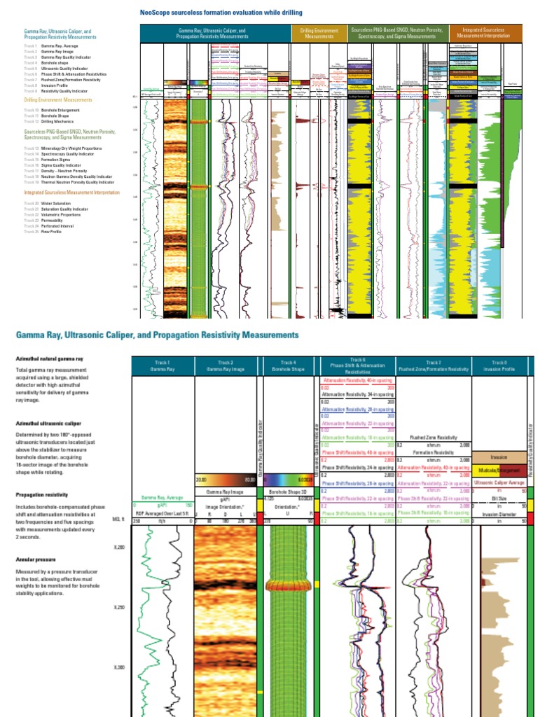 Neoscope Sourceless Formation Evaluation While Drilling | PDF ...