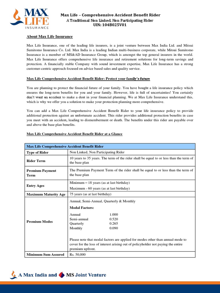 CAB Sales Brochure | PDF | Life Insurance | Insurance