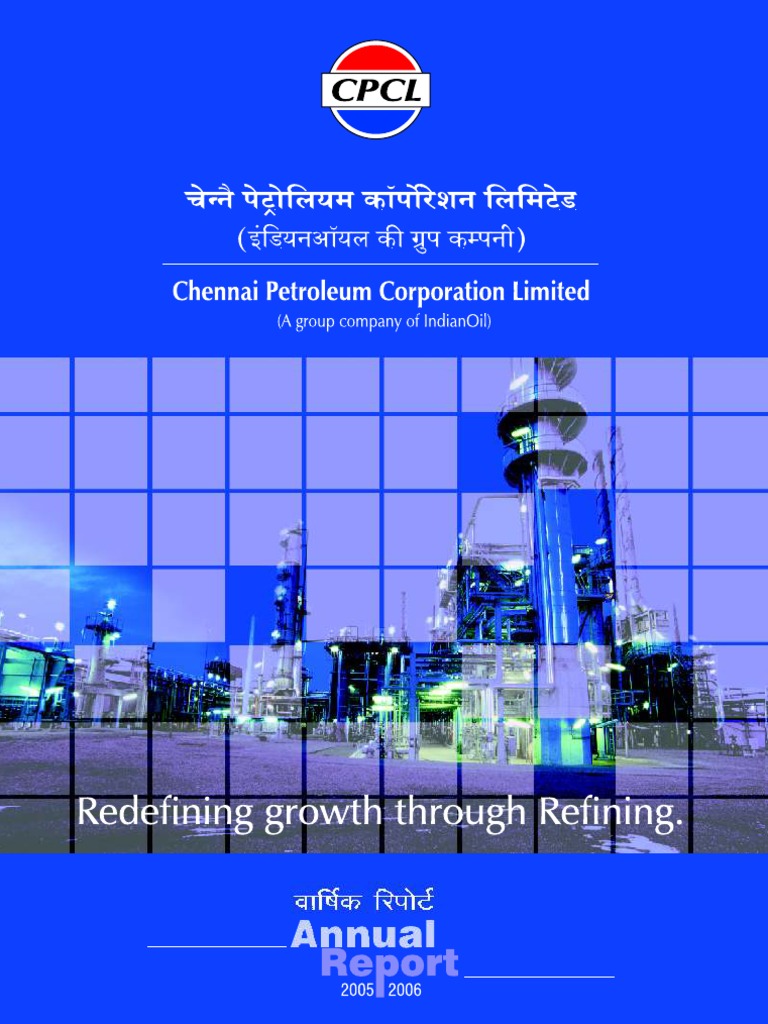 CPCL Annual Report | PDF | Internal Control | Board Of Directors