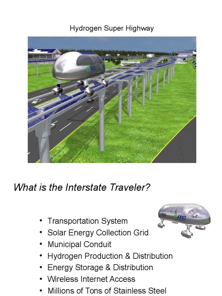 The Hydrogen Super Highway: A Proposed Renewable Energy and ...