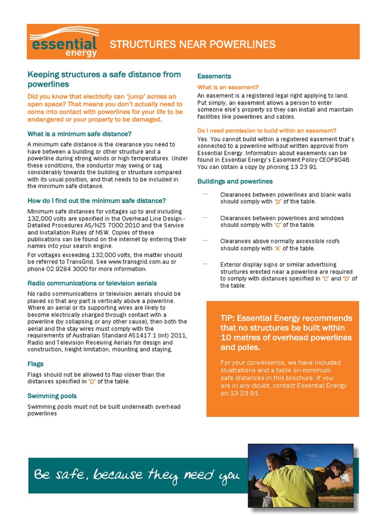 Powerline Clearances | Download Free PDF | Easement | Electric Power ...