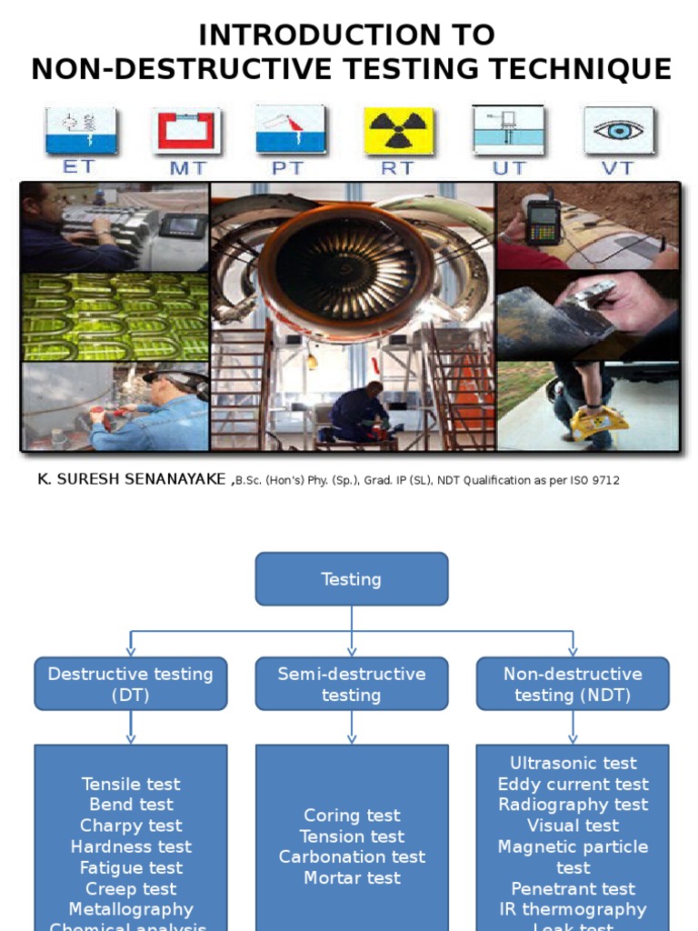Introduction To NDT For PT 1 | PDF | Nondestructive Testing | Radiography