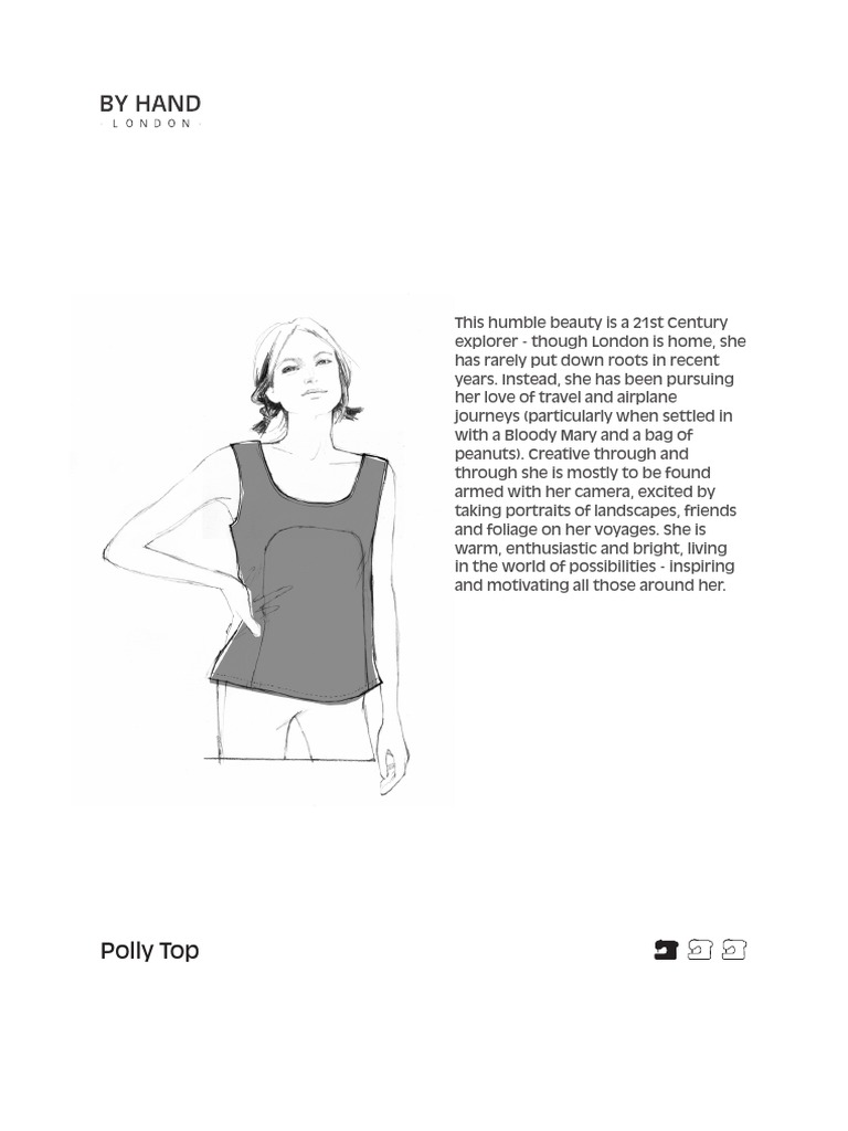 PollyTop ByHandLondon | PDF | Seam (Sewing) | Clothing