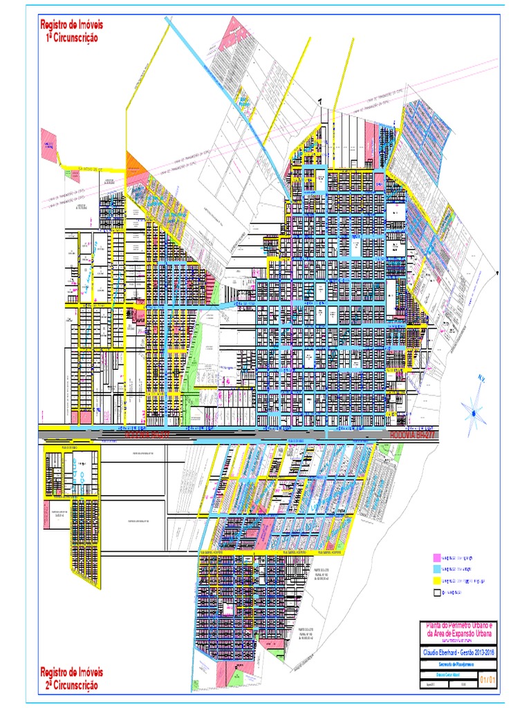 Mapa Da Cidade Santa Terezinha de Itaipu | PDF