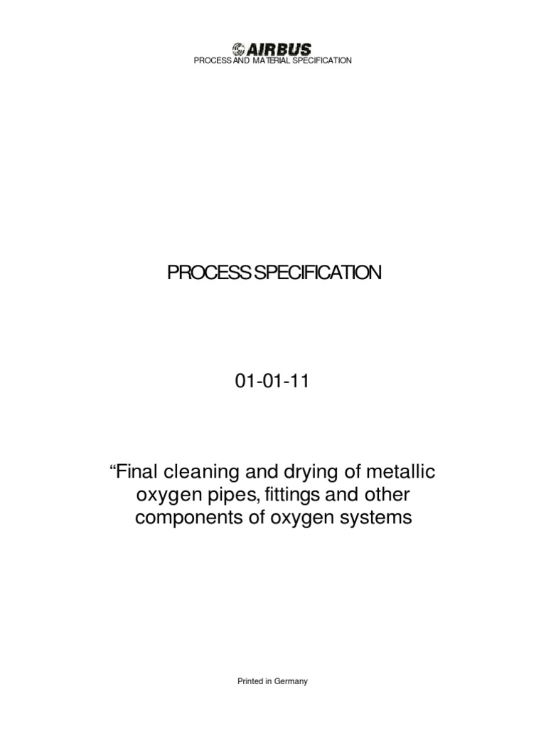 Process and Material Specification | Download Free PDF | Specification (Technical Standard ...