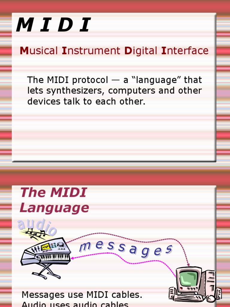 Musical Instrument Digital Interface | PDF | Synthesizer | Bit