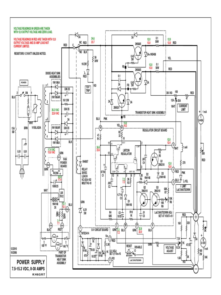 Power Supply Shematic | PDF
