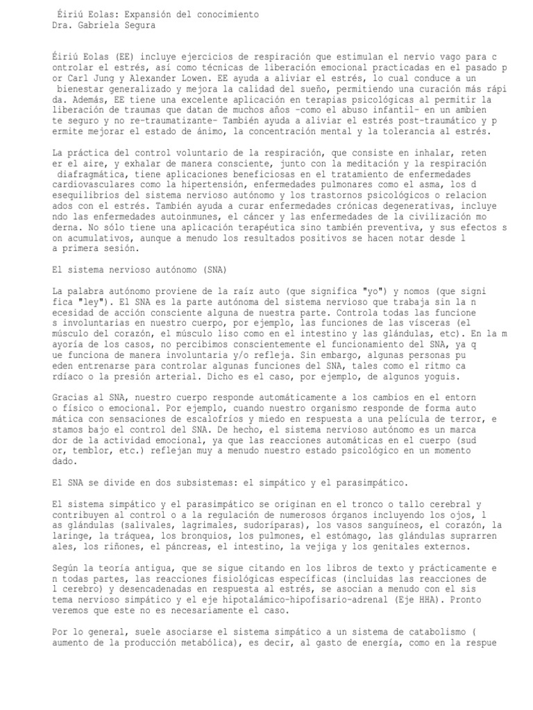 Éiriú Eolas | PDF | Glándula suprarrenal | Cerebro