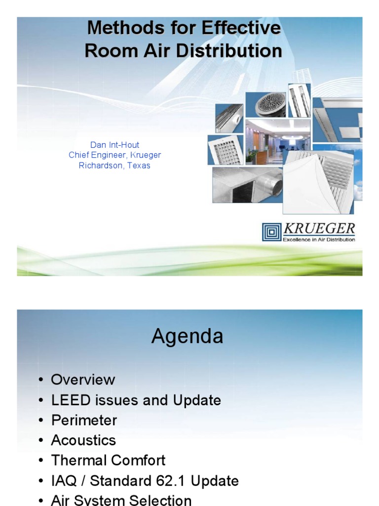 A Comprehensive Guide to Effective Room Air Distribution Methods for ...