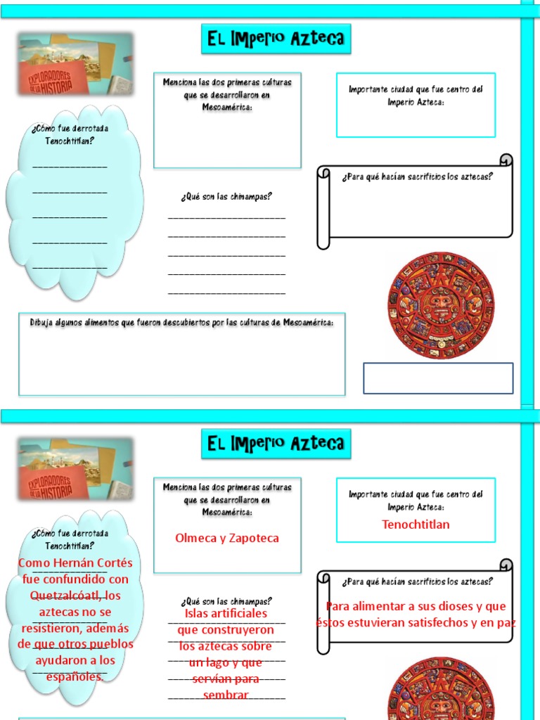 Serie Exploradores De La Historia Aztecas Pdf