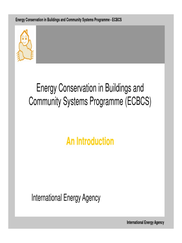 ECBCS Slide Show Short Version v2.2 - March - 2009 | PDF | Efficient Energy Use | Energy ...
