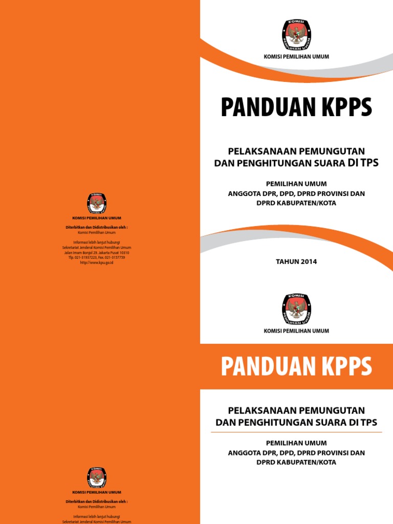Buku Panduan Kpps | PDF