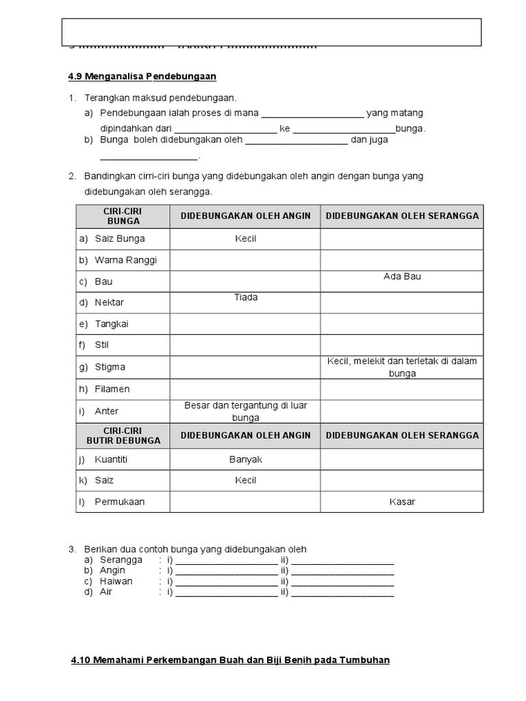 Pendebungaan | PDF