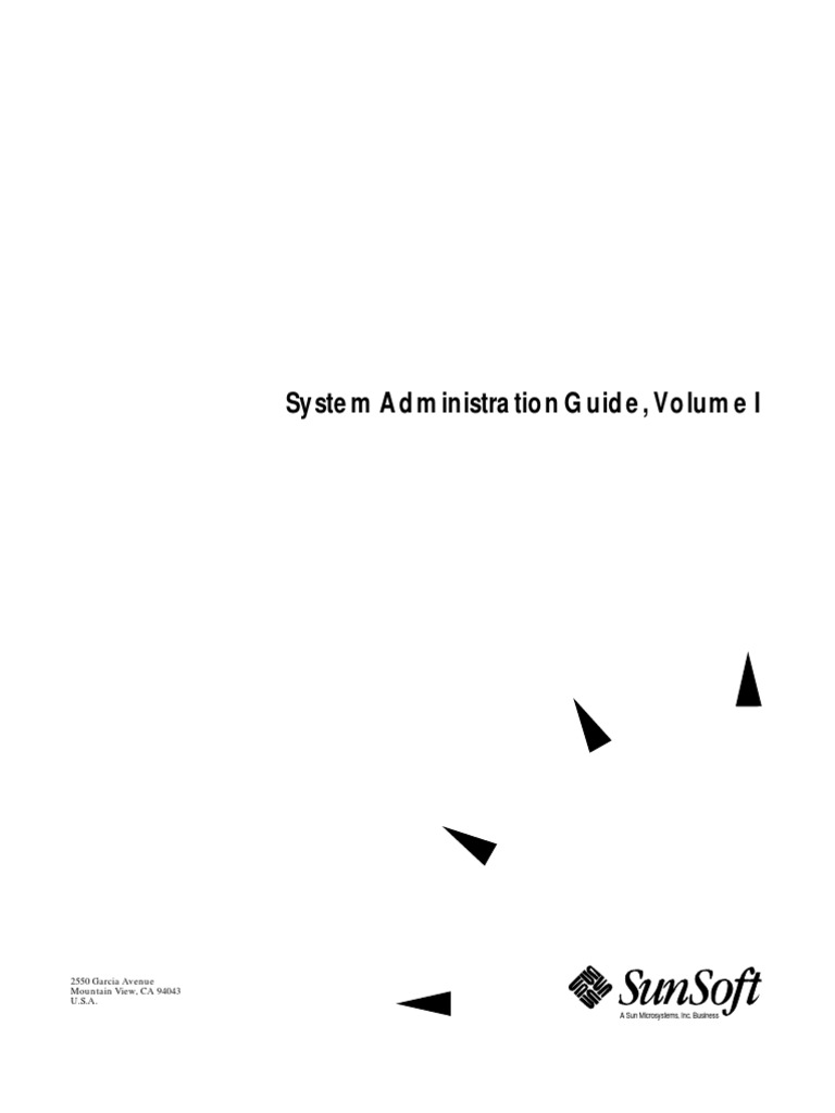 Unix Sun Solaris Sysadmin Guide | PDF | Cd Rom | Graphical User Interfaces