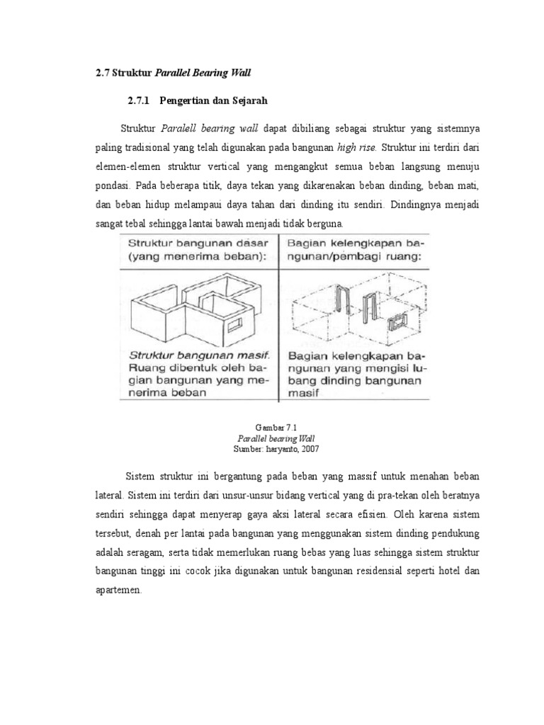 Parallel Bearing Wall | PDF