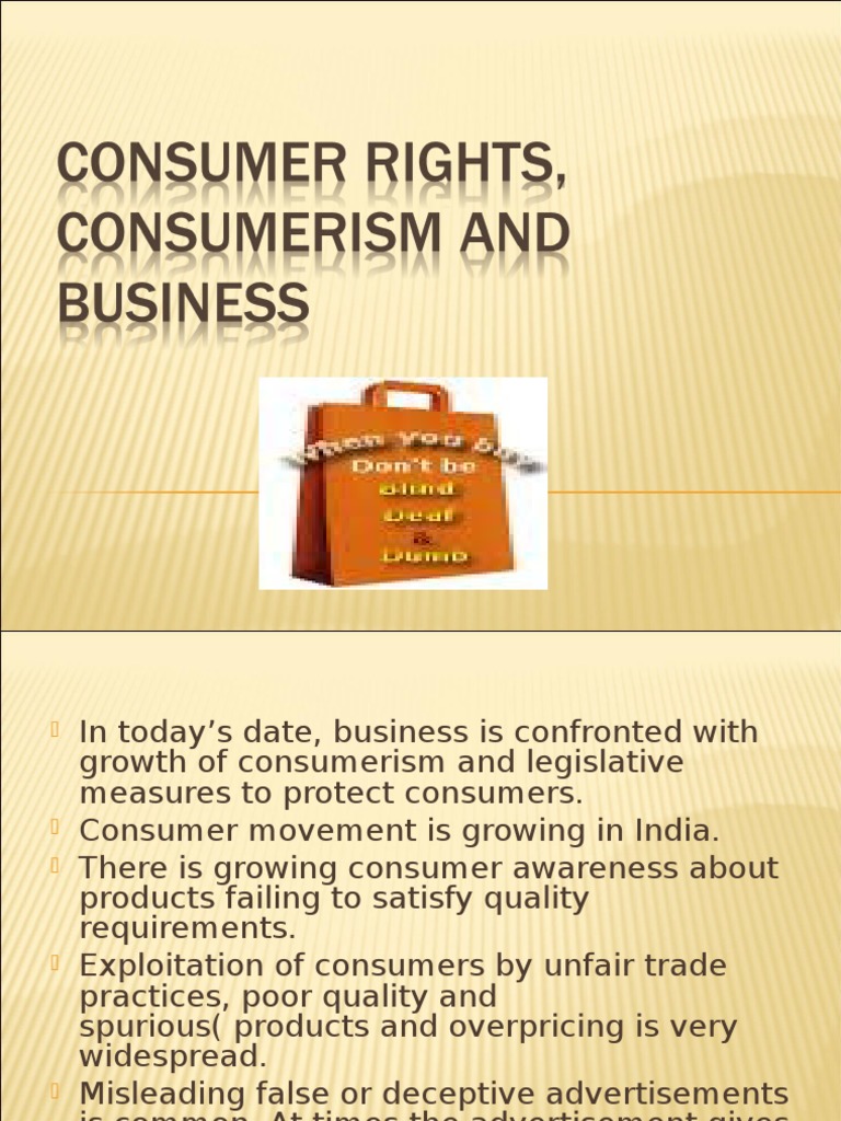 Consumer Protection Pdf Consumer Protection Consumerism