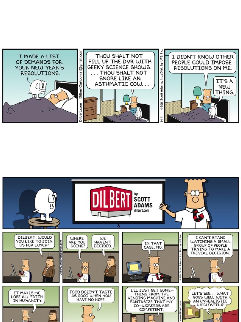 Lunch Break Dilbert