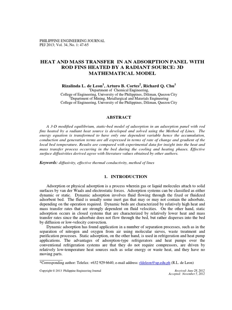 PEJ5 | PDF | Adsorption | Heat