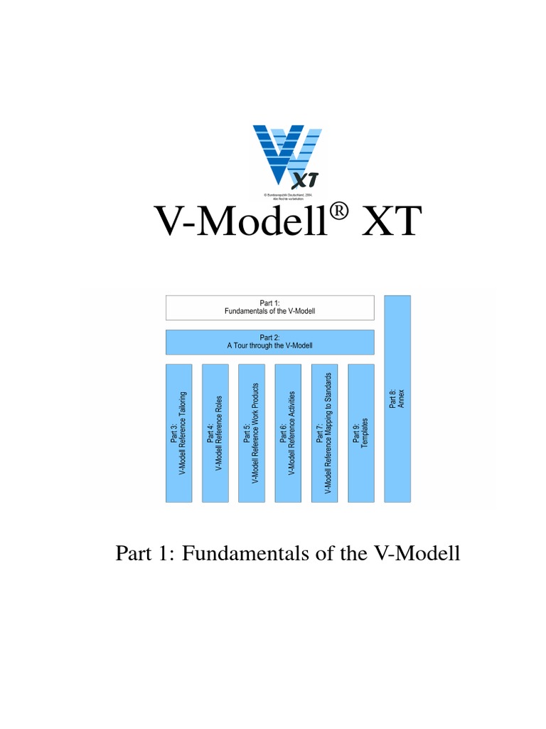 V Modell XT English | PDF | Software Development | Project Management