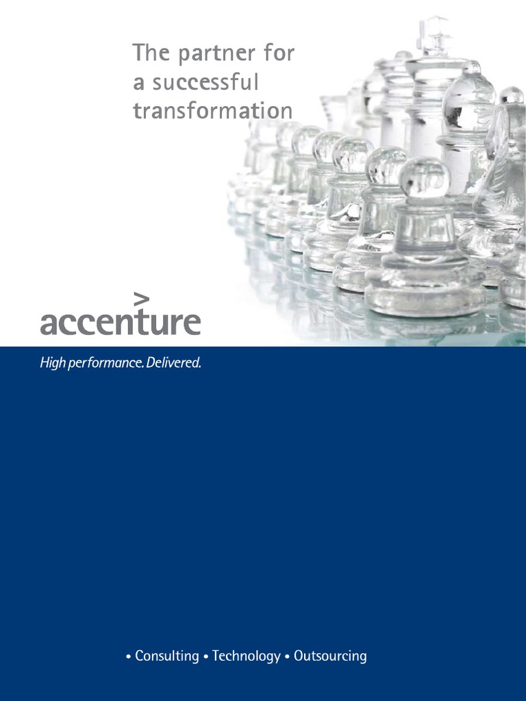 Accenture Belux Corporate Brochure | PDF | Strategic Management ...