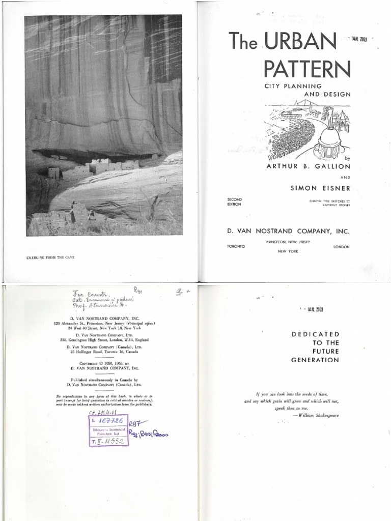 The Urban Pattern - Arthur B. Gallion, Simon Eisner | PDF