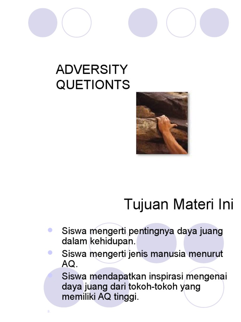 Adversity Quotient | PDF