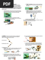 Classification of Tools and Equipment EIM G9 | PDF | Tools | Solution