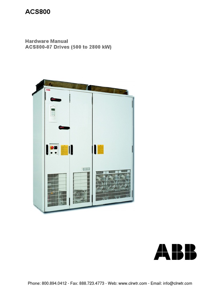 Abb Acs800 07 500 2800 PDF | PDF