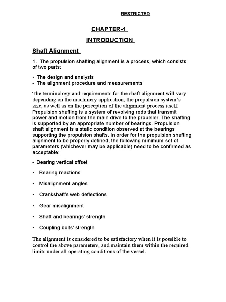 Alignment Instructions | PDF | Bearing (Mechanical) | Mechanical ...