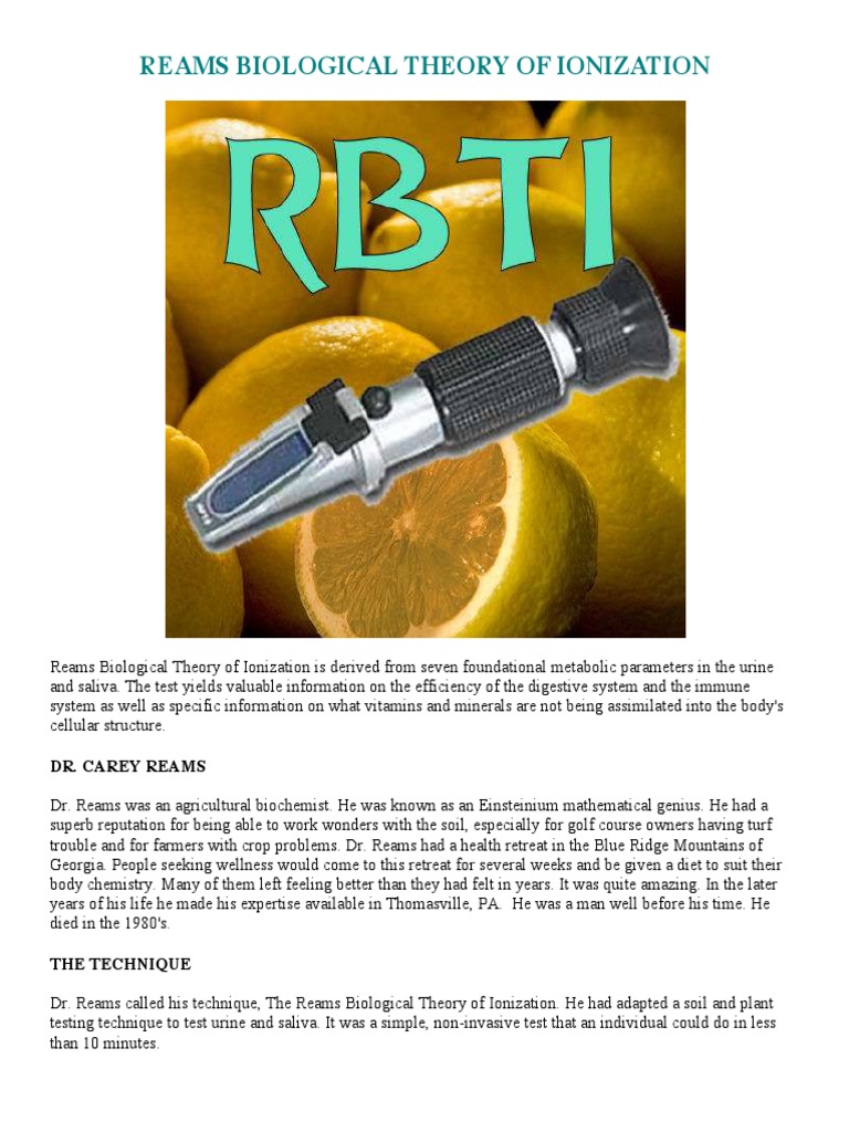 Reams Biological Theory of Ionization | PDF | Digestion | Soil