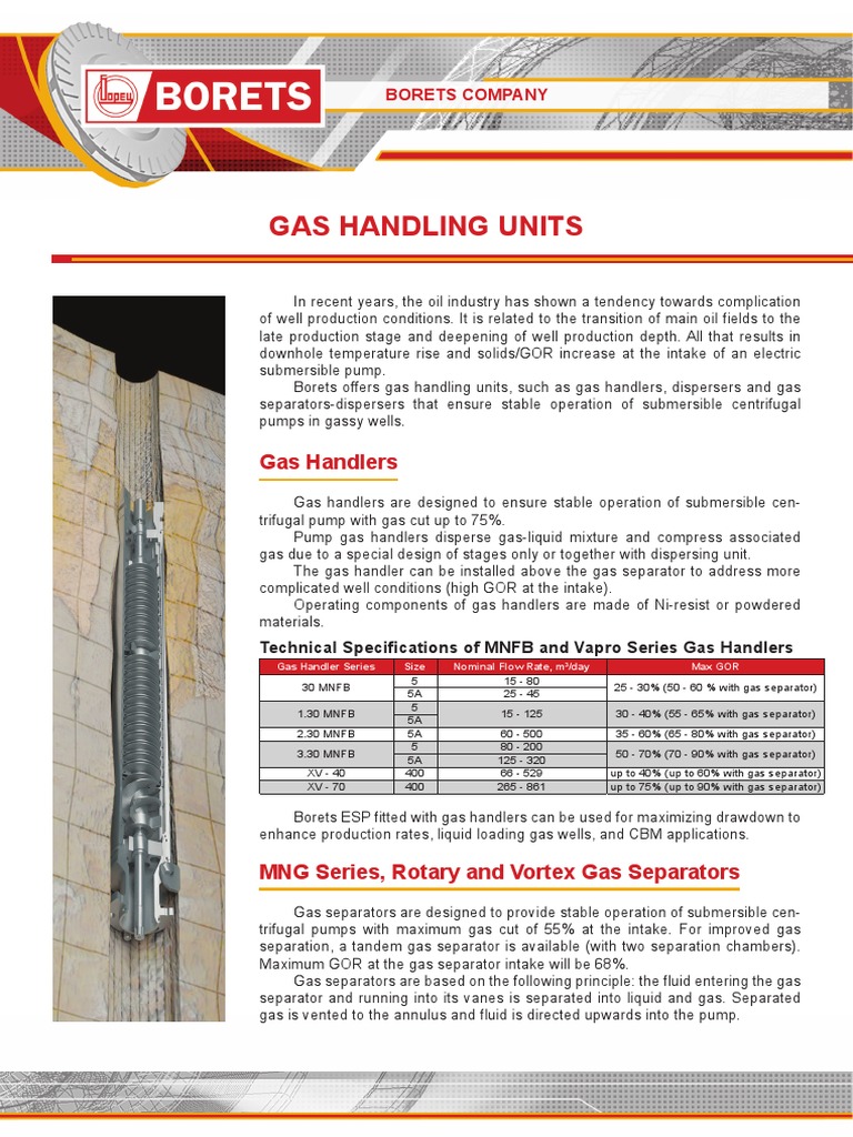 Gas handling units optimize ESP performance in gassy wells | PDF | Pump ...