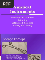 Instrument Count Sheet | PDF | Medical Procedures | Surgery