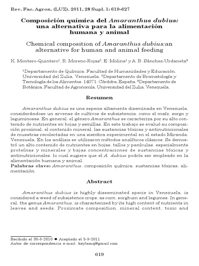 Bledo (Quimica) PDF | PDF | Aluminio | Comida y bebida