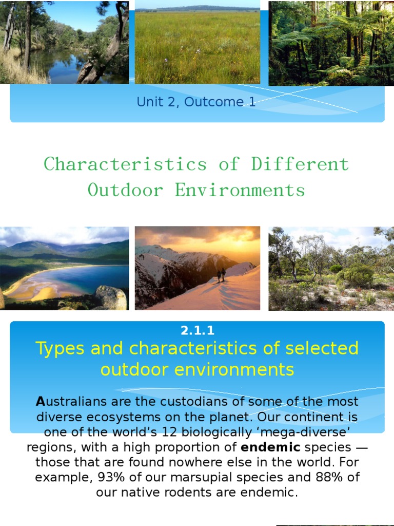 Characteristics of Victoria's Ecosystems | PDF | Eucalyptus | Natural ...