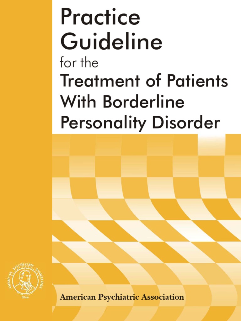 Borderline Personality Disorder | PDF